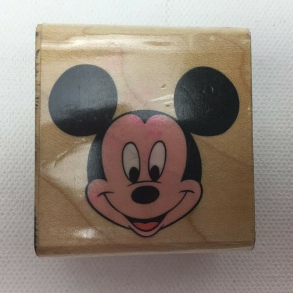 Rubber Stampede | Office | Rubber Stampede Disney Wooden Stamp Mickeys ...
